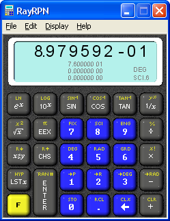 Ray's RPN Calculator